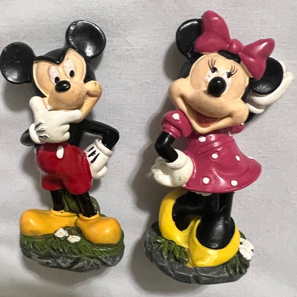 Disney | Accents | Disney Mickey And Minnie Mouse Set Adorable Small ...
